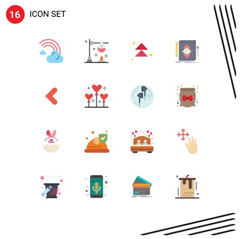 16 Universal Flat Colors Set For Web And Mobile Applications Development Identity Science Tool