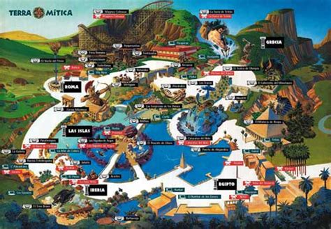 Terra Mítica Atracciones Del Parque Temático Sitios Donde Viajar