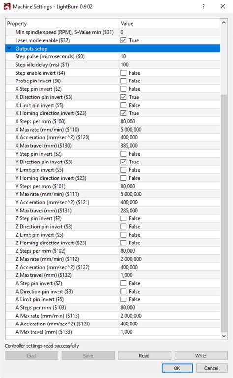 preview and output size are different lightburn software questions