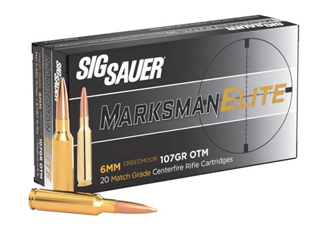 Sig Sauer Sig Match Grade 6mm Rifle Ammunition Review The Civil War
