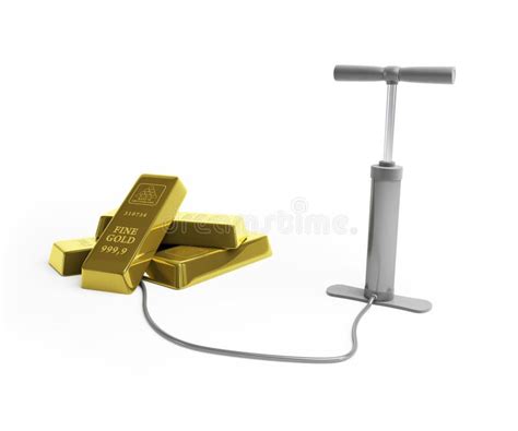 金子膨胀的价格 库存例证 插画 包括有 豪华 自行车骑士 金块 水管 实际 酿酒厂 字符 金黄 17590271