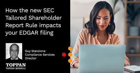 New Sec Tailored Shareholder Report Rule Impacts Edgar Filing
