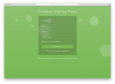 55 Best Free Bootstrap Registration Form Designs 2025 Colorlib