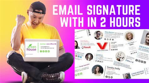 Make Clickable Html Email Signature For Outlook Gmail And Apple By Asadkhokhar Fiverr