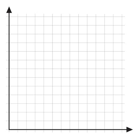 Premium Vector Graph Paper Icon Grid With Axes Black Arrows Vector Illustration