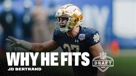 Why The Atlanta Falcons Selected Lb Jd Bertrand 2024 Nfl Draft