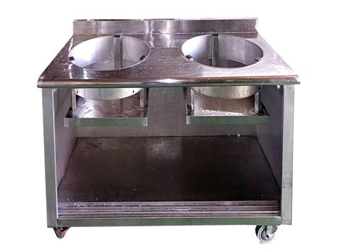 G050 活動雙孔車台120cm X 6 冠倫二手廚具大賣場 二手設備買賣
