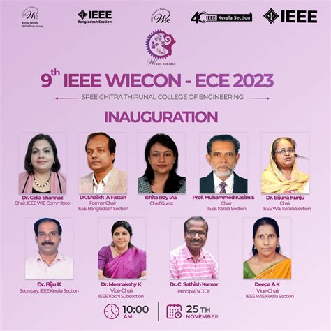 Grand Inauguration Ceremony Of Ieee 9th Wiecon Ece 2023 11th Ieee