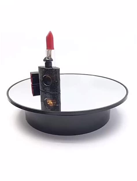 360 Rotating Display Stand Electric Usb Mirror Turntable Live Broadcast