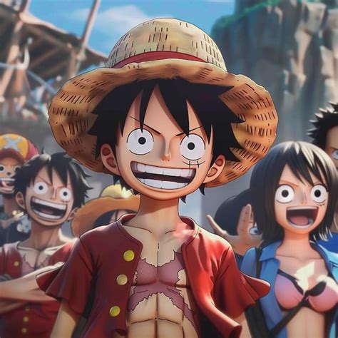 An Animated Photo Of One Piece Cartoon17 Premium Ai Generated Image