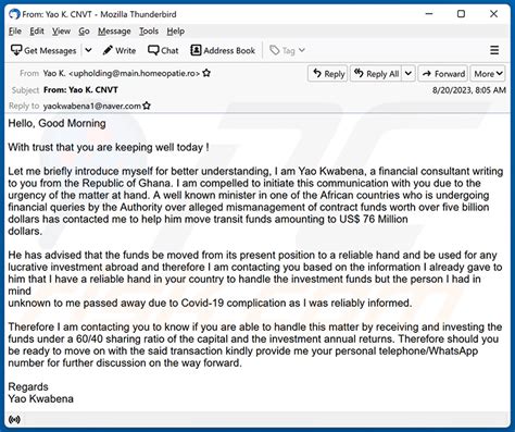 Fund Transfer Assistance Email Scam Removal And Recovery Steps Updated