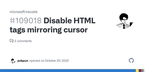 Disable Html Tags Mirroring Cursor · Issue 109018 · Microsoftvscode