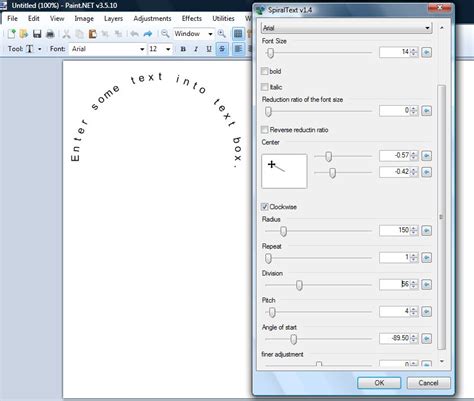 How To Make Curved Text In Paint At Rachel Enderby Blog