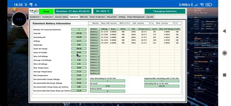 Error Victron Pylontech