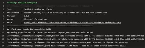 Publishpipelineartifact Wrong Misleading File Count Sizes In Log Output · Issue 14313