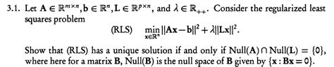 Solved Let A E RMXn B ER L E Rpxn And Le R Chegg