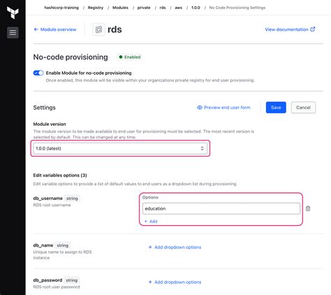 Create And Use No Code Modules Terraform Hashicorp Developer