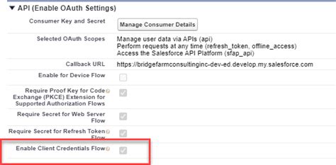 dashboard using external credentials to access rest api in current