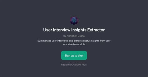 User Interview Insights Extractor And 10 Other Ai Alternatives For User