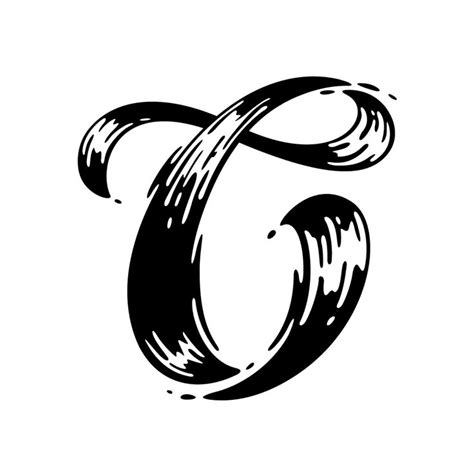 Fancy Cursive C