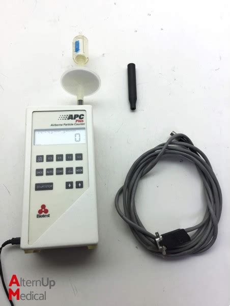 Biotest Apc Plus Airbone Particle Counter Alternup Medical
