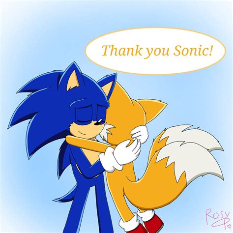 Sonic X Tails Kiss
