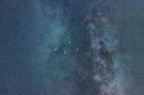 Premium Photo Delphinus Constellation Cluster Of Stars Dolphin Constellation