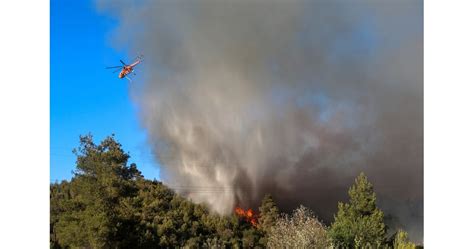 Двата горски пожара край Атина са овладени