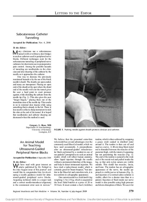 Pdf Anomalous Anatomy Of The Brachial Plexus Identified During Ultrasound Guided Interscalene