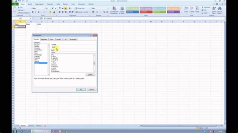 Long Date Number Format In Excel