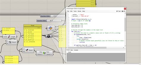 ghpython creating two list based on if grasshopper mcneel forum