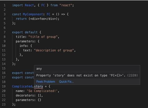 Typescript で Stotybook をcsf（component Story Format）で書く By ハゲワシ Medium