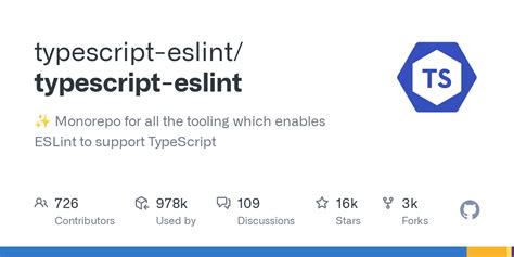 Github Typescript Eslinttypescript Eslint Sparkles Monorepo For All The Tooling Which