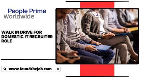 People Prime Worldwide Freshers Walkin Domestic It Recruiter