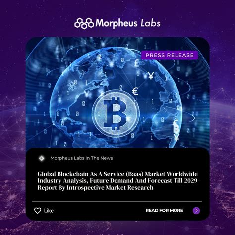 Morpheuslabs Baas Blockchaininnovation Web3era Morpheus Labs