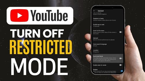 How To Turn Off Restricted Mode On YouTube Mobile IPhone Android YouTube