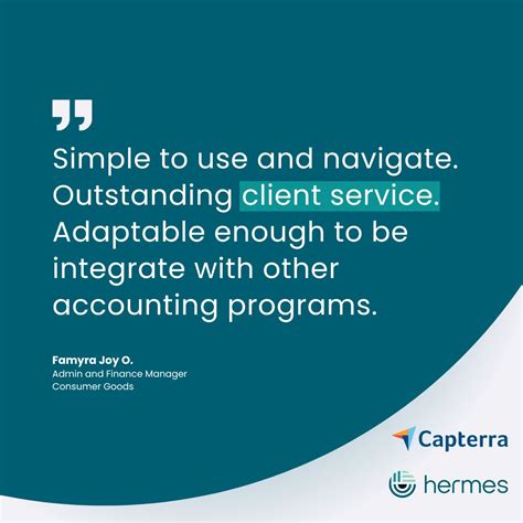 Hermes Tech On Linkedin Hermestech Hermesctrm Ctrm Ctrmsoftware Capterra Review Clientreview