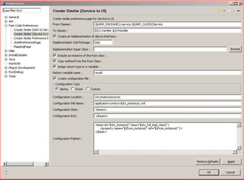Fast Code Eclipse Plugin Wiki Home