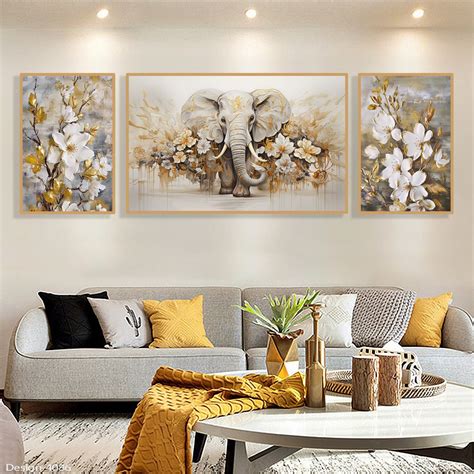 تابلو دکوراتیو مدرن طرح فیل سلین گالری