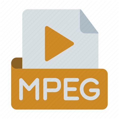 Mpeg Extension Format Video Multimedia Codec File Type Icon Download On Iconfinder