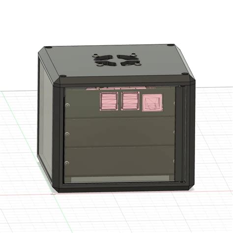 Raspberry Pi Mini Server Rack 3d Print Files Etsy Australia