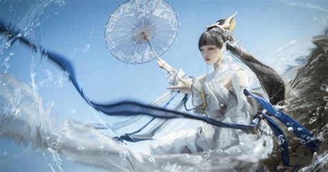 剑三蓬莱伞萝校服 沫倪酱