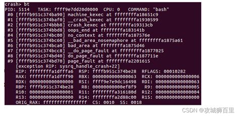 linux内核程序调试工具crash的安装 sudo cat boot csdn博客