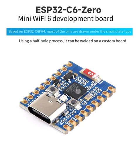 placa de desarrollo esp32 c6 zero m wifi 6 módulo esp32 du en venta