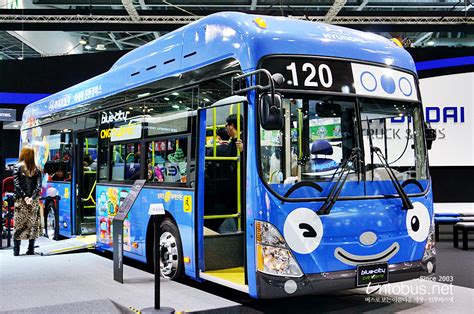 2015 서울모터쇼 현대 블루시티 초저상 Cng 하이브리드 타요버스 네이버 블로그