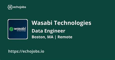Wasabi Technologies Is Hiring Data Engineer Boston Ma Remote Java Scala Git Aws Api Machine