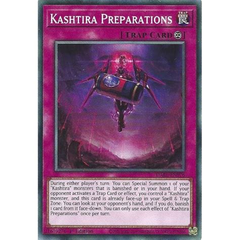Yu Gi Oh Trading Card Game Dabl En076 Kashtira Preparations Common