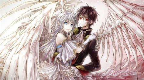 Anime Angel And Devil Wallpapers Top Free Anime Angel And Devil