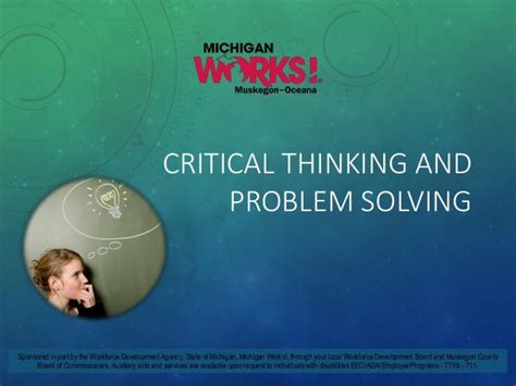 What Is Critical Thinking And Creative Problem Solving Strategies For Critical Thinking