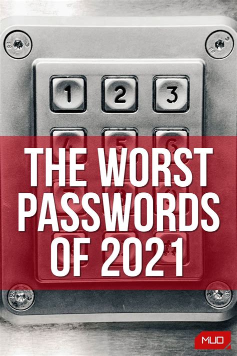 Nordpass Reveals The Worst Passwords Of 2021 Is Yours One Of Them Online Security New